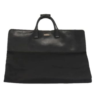 Gucci Pre-owned Nylon sacs-de-voyage - Femme - Pre-owned - Noir - Taille: ONE Size
