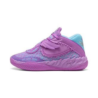 Puma Chaussures de basketball MB.05 Hive Unisexe, Chaussures, Bleu, 49.5