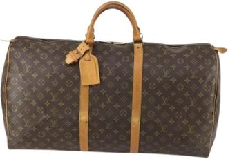 Louis Vuitton unisex, Pre-owned, Brun, Taille: ONE Size Sac Week-end Vintage en Toile Pre-owned