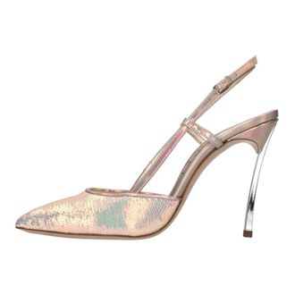 Casadei Mermaid Slingback Pump - - Shoes - Damen - Rosa - 35 1/2 EU
