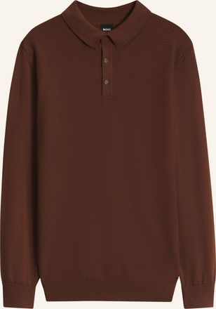 HUGO BOSS Pullover H-Hincognito_In Regular Fit braun
