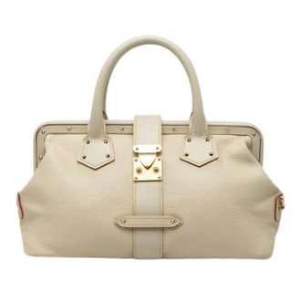 Louis Vuitton Pre-owned Cuir sacs-louis-vuitton - Femme - Pre-owned - Blanc - Taille: ONE Size