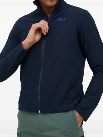 Helly Hansen veste zippé à logo imprimé - Bleu