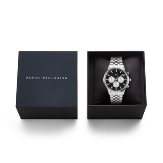 Daniel Wellington Uhr Daniel Wellington Iconic Chronograph DW00100873 Silberfarben