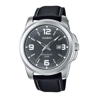 Casio Homme, Accessoires, Gris, Taille: ONE Size Montre Classique Bo&icirc;tier Argent&eacute;