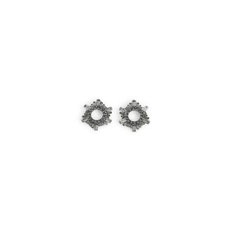 Amina Muaddi Femme, Accessoires, Noir, Taille: ONE Size Mini Begum Earrings