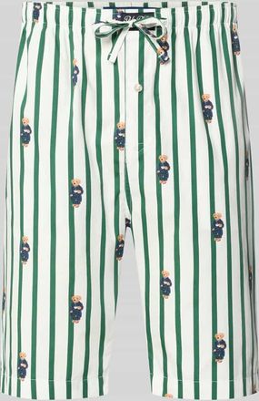 Ralph Lauren Regular Fit Pyjama-Shorts aus reiner Baumwolle