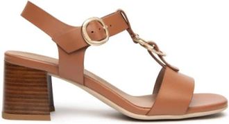Nero Giardini Femme, Chaussures, Brun, Taille: 38 EU E410241D Sandale en cuir