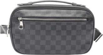 Louis Vuitton Sac bandouli&egrave;re Ambler Pre-owned - Homme - Pre-owned - Noir - Taille: ONE Size