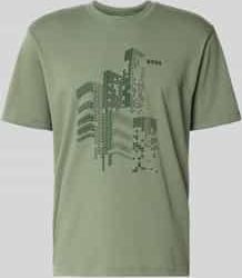 HUGO BOSS Regular Fit T-Shirt aus reiner Baumwolle