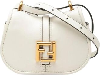 Fendi Sac bandouli&egrave;re Nano Cmon Pre-owned - Femme - Pre-owned - Blanc - Taille: ONE Size