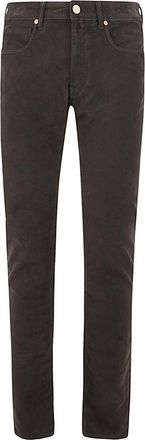 Incotex Straight Leg Jeans - Braun