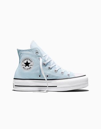 Converse Chuck Taylor All Star Lift Platform in Cold Touch/Wei&szlig;/Schwarz-Blau