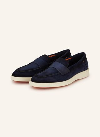 Santoni Penny-Loafer Revolve blau
