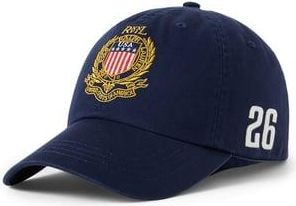 Polo Ralph Lauren Casquette &agrave; logo brod&eacute; en coton