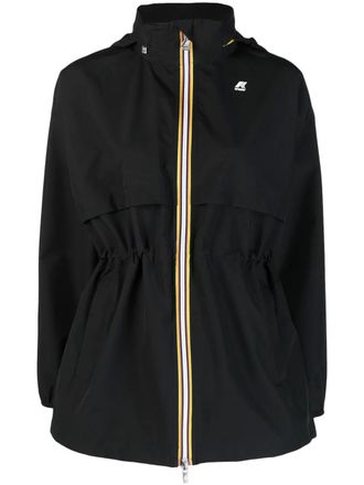 K-Way veste Sauvanne &agrave; taille ajustable - Noir