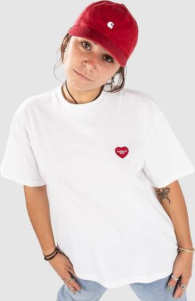 Carhartt Work in Progress Heart Patch T-Shirt red