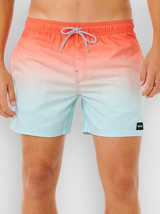 Rip Curl Offset Fade Volley Boardshorts red