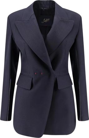 Seafarer Femme, Vestes, Bleu, Taille: 38 FR Blazer crois&eacute;