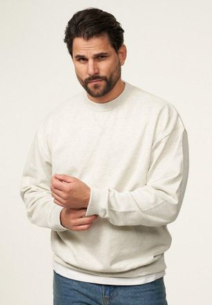 SOULSTAR Sweatshirt S2AGEO Herren Oversize Pullover mit Rundhals-Ausschnitt Crew-Neck Sweater