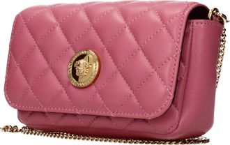 Versace Leather Crossbody Bag - Pink