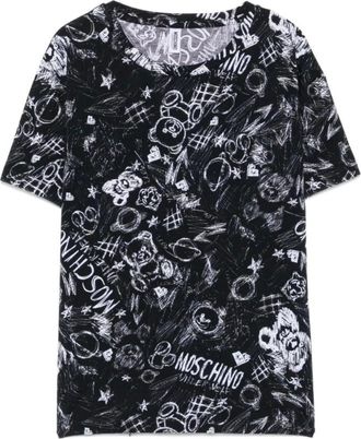 Moschino T-shirts - Femme - Tops - Noir - Taille: 38 FR