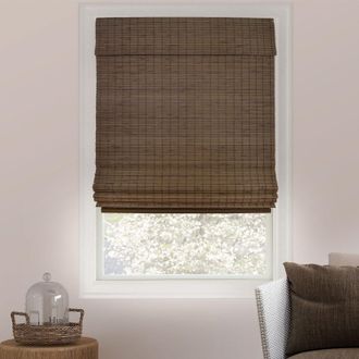 Chicology Jalousien, Raffrollo aus Bambus, Terrasse, Jalousien und Schatten, Fensterschutz, 88,9 cm B x 162,6 cm H, Elch (Verdunkelung)