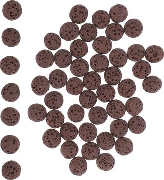 Artibetter 50 St&uuml;ck Nat&uuml;rlicher Vulkankies Braun Por&ouml;ser Aquarienkies f&uuml;r S&uuml;&szlig;wasser Biologischer Filterstein F&uuml;llsteine f&uuml;r Vasen Dekorative Vulkansteine f&uuml;r Aqu