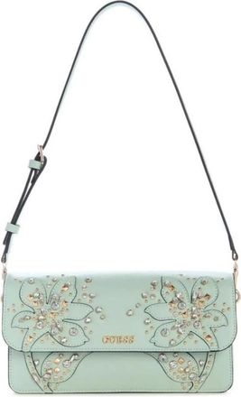Guess Femme, Sacs, Vert, Taille: ONE Size Sadie Flap Shoulder Bag