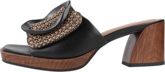 Noa Harmon Femme, Chaussures, Noir, Taille: 38 EU Pala Rose