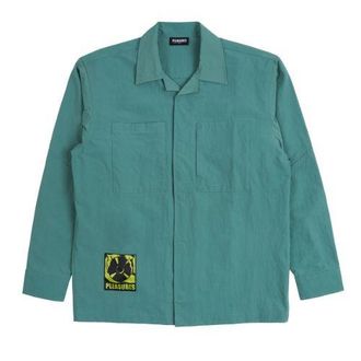 Pleasures Pleasures | Stare Long Sleeve Overshirt - S