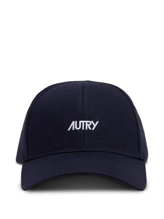 Autry Baseballkappe mit Logo-Stickerei - Blau