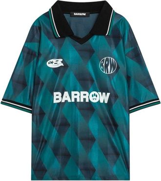 Barrow Barrow, unisex, Tops, Vert, Taille: M Triacetate T-Shirt