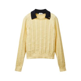 Versace Damen, Strickwaren, Gelb, XSGr&ouml;&szlig;e