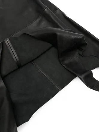 Cortana Slouchy Leather Tote Bag - Black