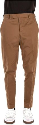 Pantaloni Torino Homme, Pantalons, Brun, Taille: M Pantalon Beige en Gabardine de Coton Coupe Rebel