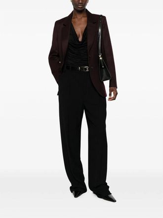 Victoria Beckham Acai Blazer - Brown