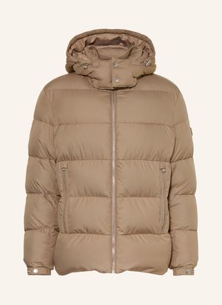 HUGO BOSS Steppjacke Colter Mit Abnehmbarer Kapuze braun