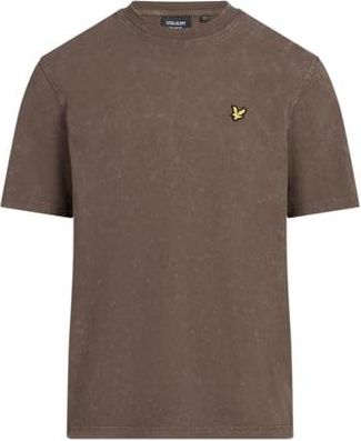 Lyle & Scott T-shirt Heavy &agrave; logo en coton
