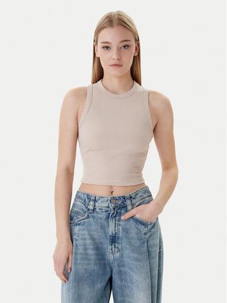 Guess Top V3GP19 K8RT2 Beige Slim Fit