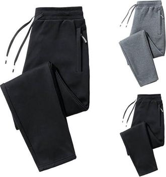 Generic Pantalon de travail pour homme, coupe ajust&eacute;e, durable, extensible, couleur unie, avec poches zipp&eacute;es, pantalon de sport confortable, tenue d&eacute;contract