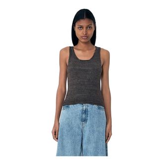 Our Legacy Solo Tank Top - - Tops - Damen - Braun - M