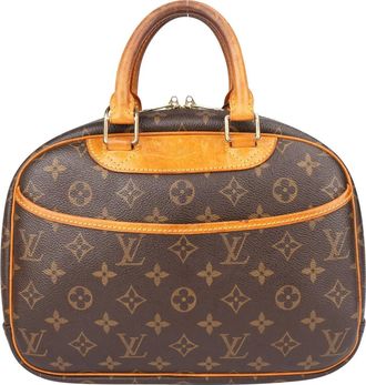 Louis Vuitton Crossbody Bags - Louis Vuitton Canvas Monogram Trouville Handbag - Gr. unisize - in Braun - f&uuml;r Damen