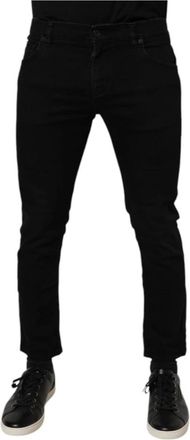 Dolce & Gabbana Homme, Jeans, Noir, Taille: 2XL Jeans skinny