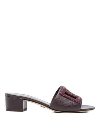 Dolce & Gabbana Sandalen - Dunkelrot