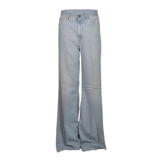 Dondup Wide Hosen - - Trousers - Damen - Grau - W29