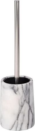 WENKO Brosse WC Onyx Porte-brosse WC Blanc