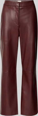 Calvin Klein Kunstlederhose mit seitlichen Eingrifftaschen