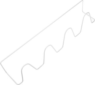 BESPORTBLE Wandmontiertes Schuhregal ohne Bohren Wei&szlig;es Wandhalter Schuhorganizer f&uuml;r Badezimmer und Flur Platzsparend Robustes Material Geeignet f&uuml;r Hausschuhe 