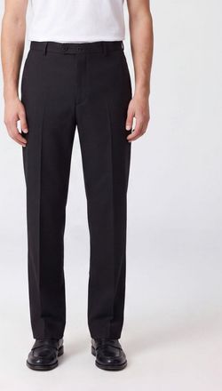 Jil Sander Pantalon de costume slim fit en laine vierge et mohair
